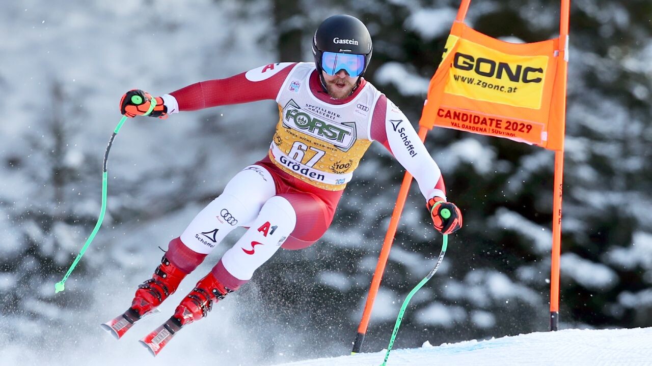 Stefan Rieser gewinnt auch zweite EC-Abfahrt in Sella Nevea