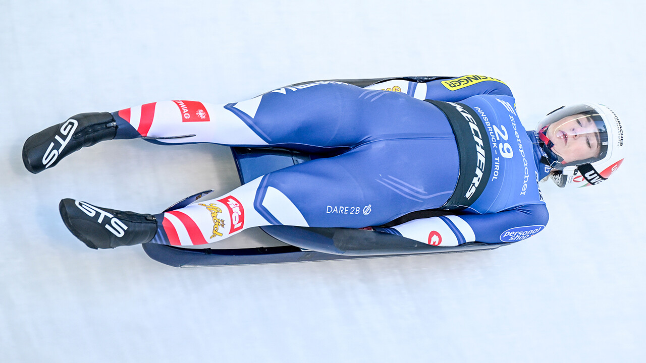 Rodeln: Egle kürt sich in Innsbruck zur Europameisterin