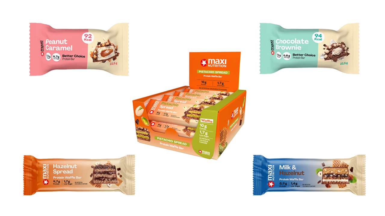 Die neuen Snack-Highlights von MaxiNutrition