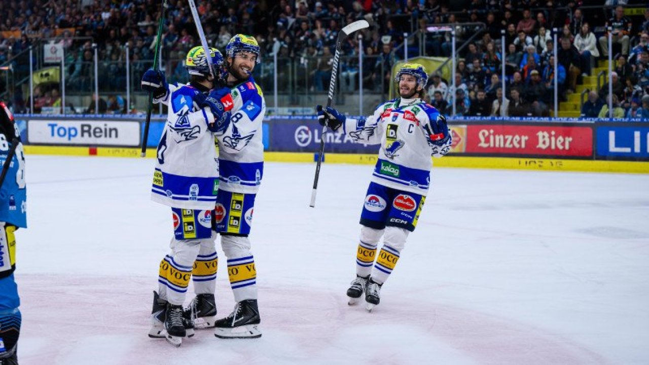 Gala-Auftritt des VSV in Linz! Villacher holen Kantersieg