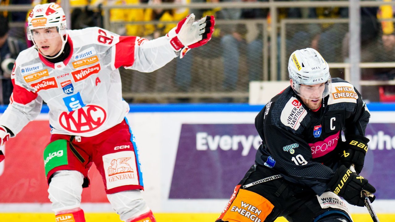 ICE LIVE: Konferenz mit KAC - Capitals, Salzburg - Black Wings