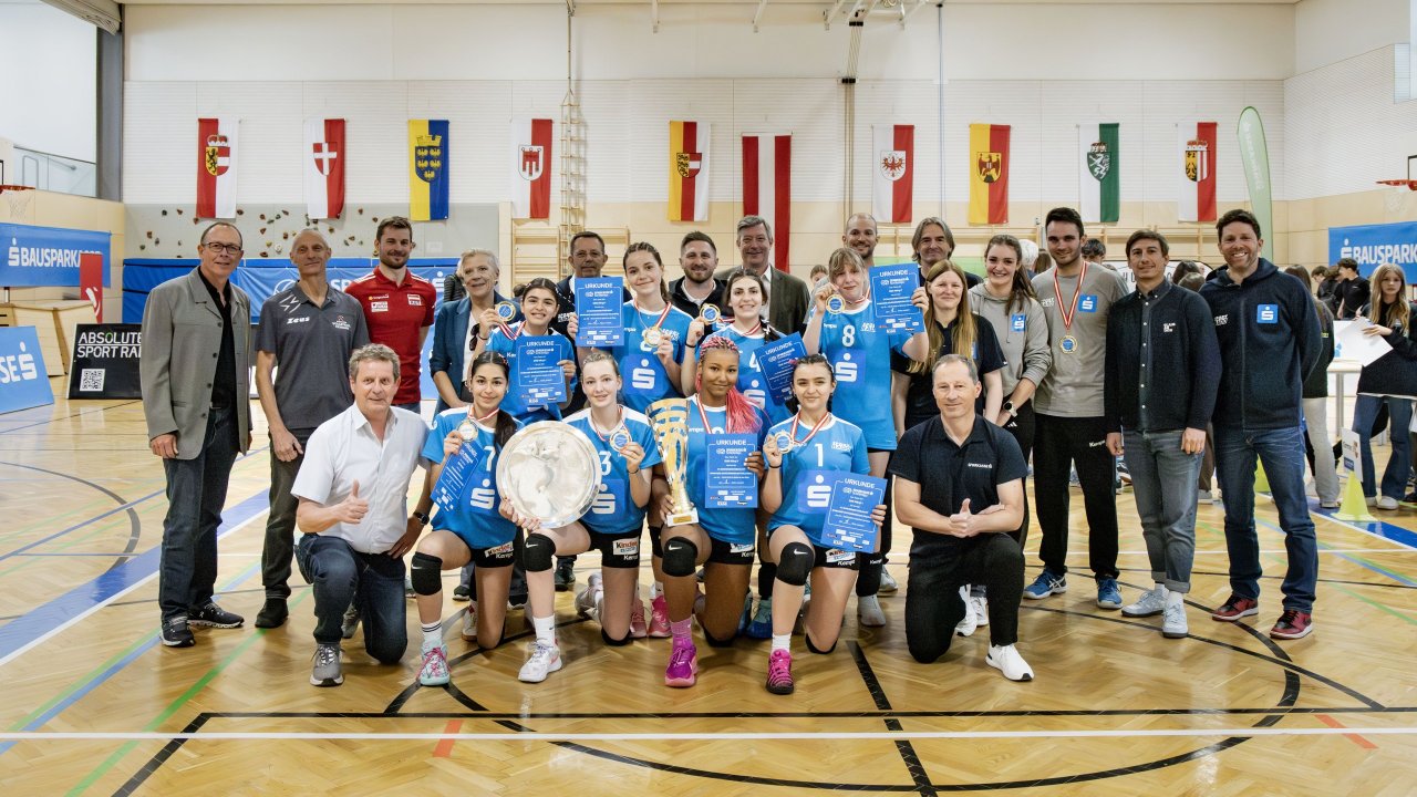 SMS Wörgl holt erstmals Titel in Volleyball-Schülerinnenliga