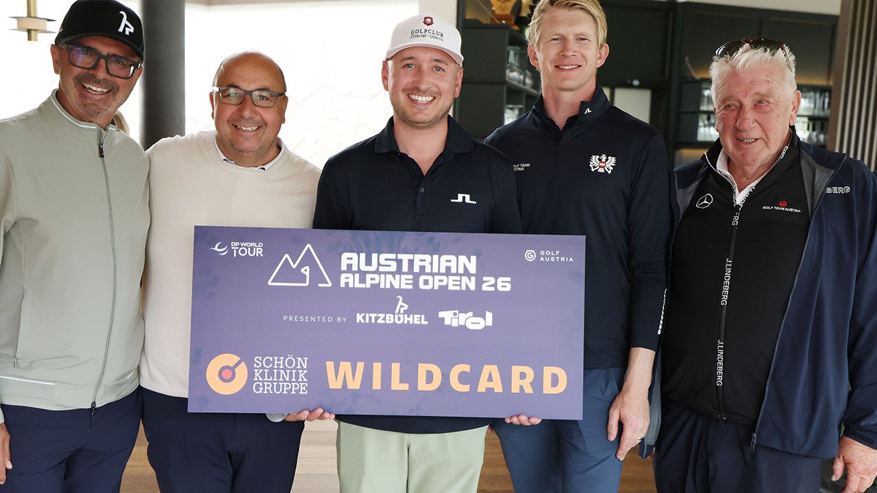 Golf: Abschlagszeiten von Straka, Wiesberger & Co. in Kitzbühel