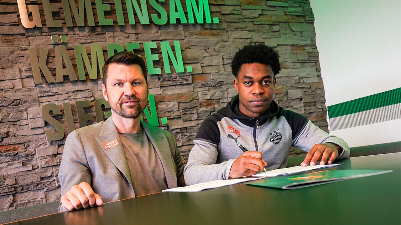 Offiziell! Rapid holt mit Gale neuen Flügelspieler an Bord