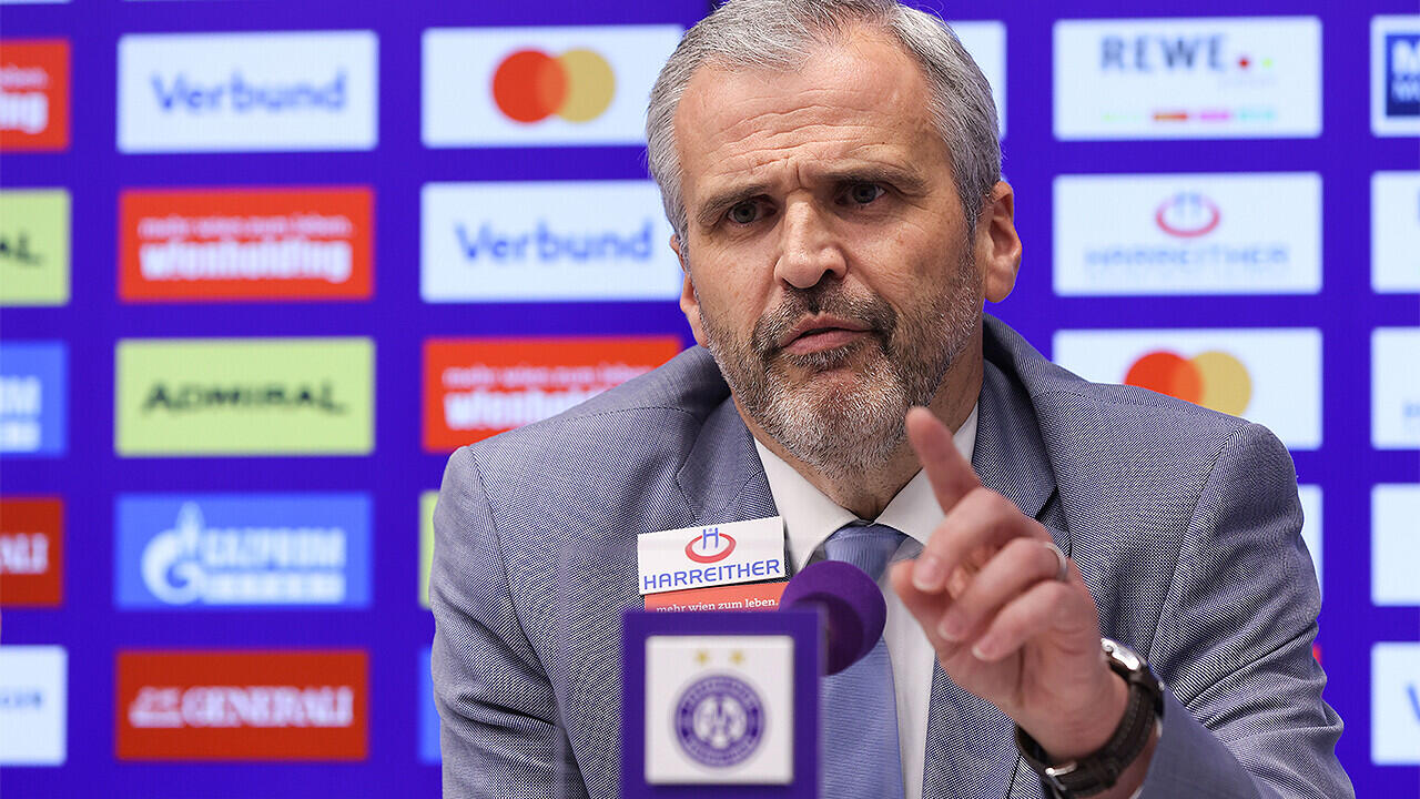 Finanzvorstand Krisch vor dem Aus? Austria Wien bezieht Stellung