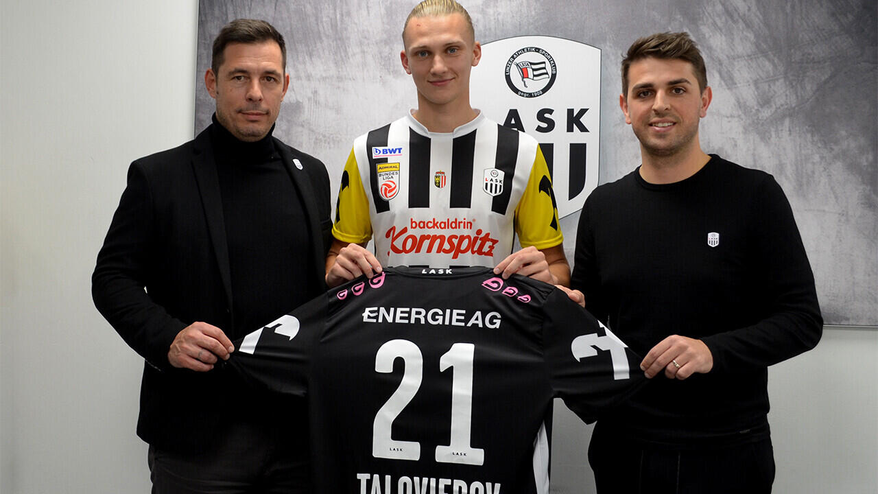 Bundesliga: LASK leiht Maksym Talovierov von Slavia Prag