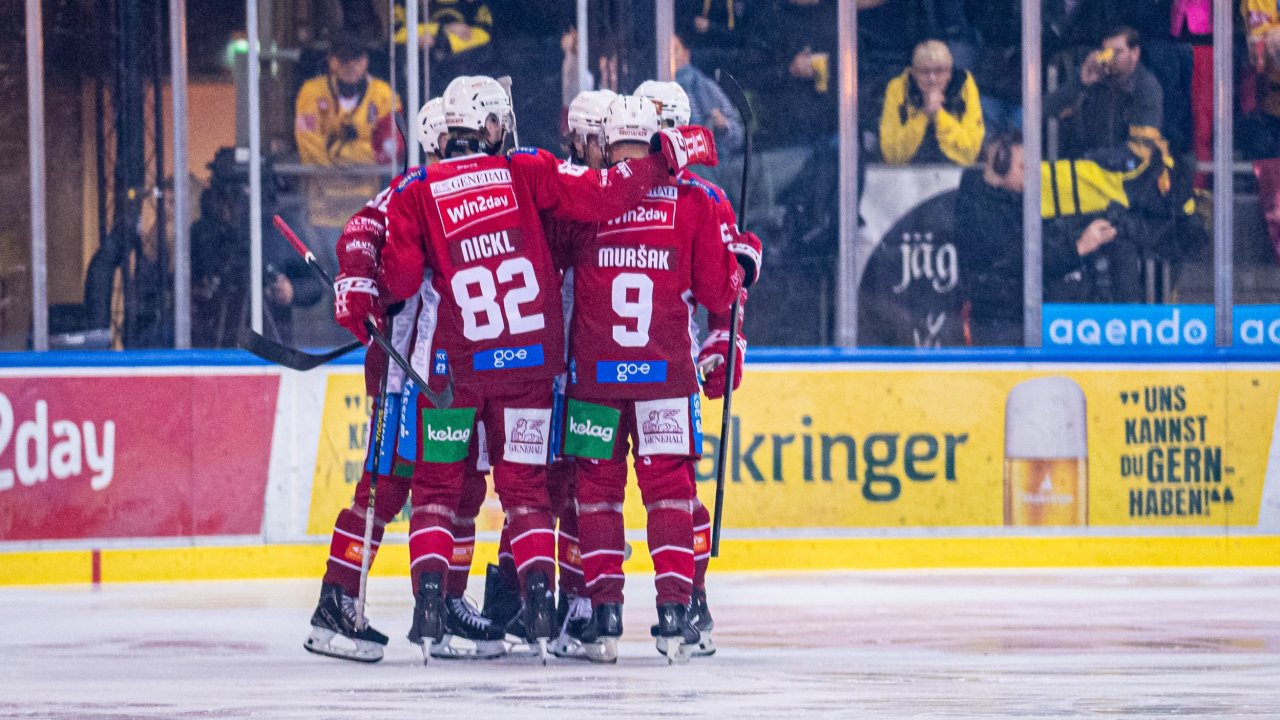 Elf Tore! KAC besiegt willensstarke Capitals